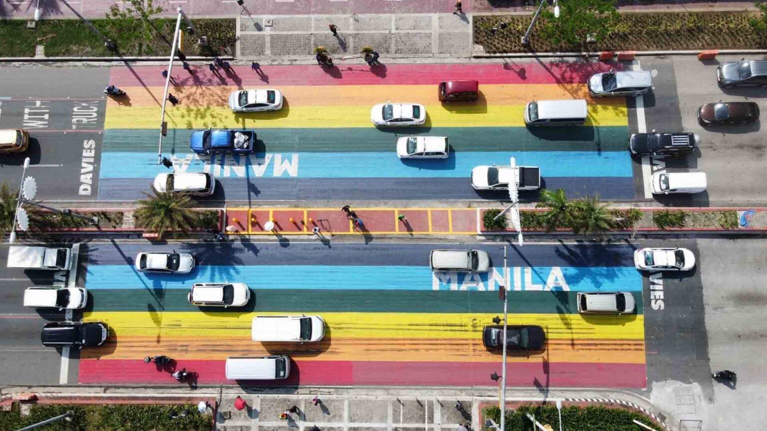 Manila’s Rainbow-Colored Crosswalk Reflects City’s Diversity | PAGEONE