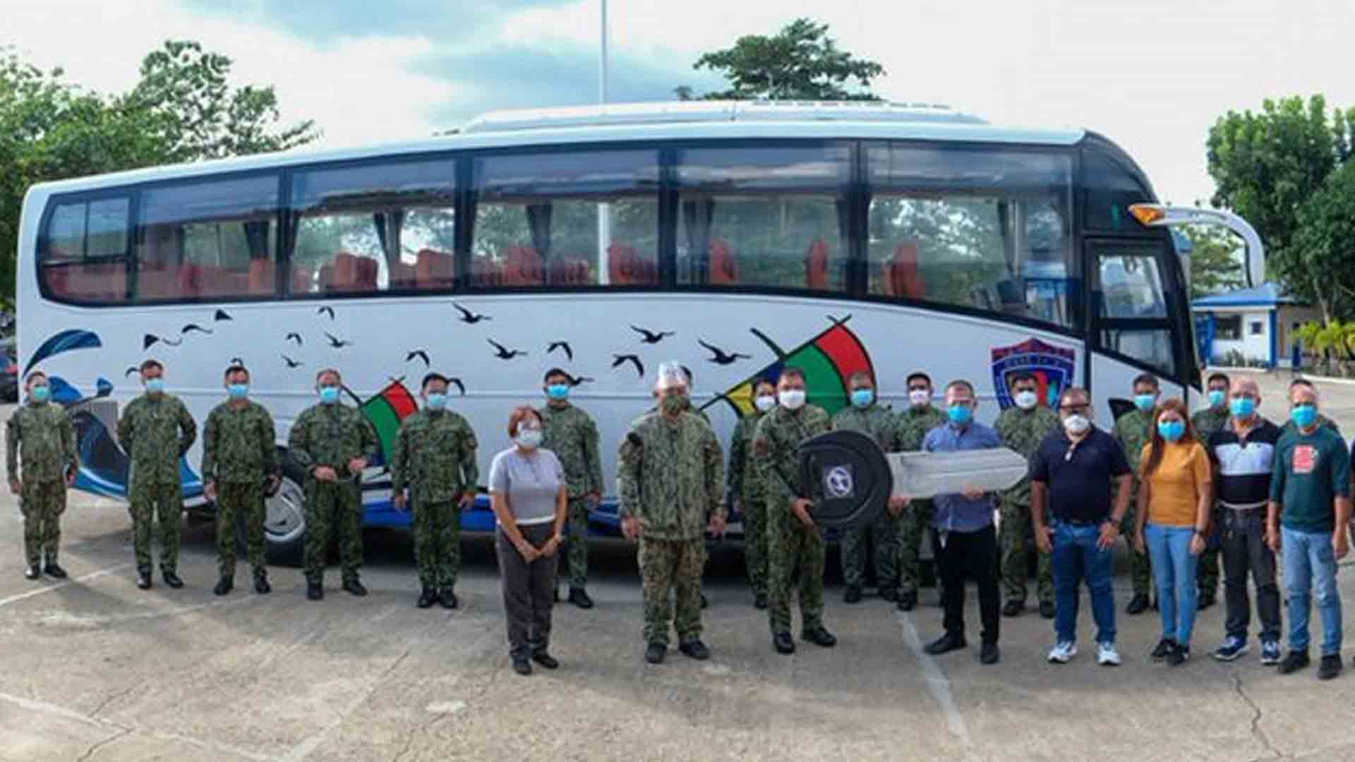 Firm Donates P3.6-M Bus To PRO-9 | PAGEONE