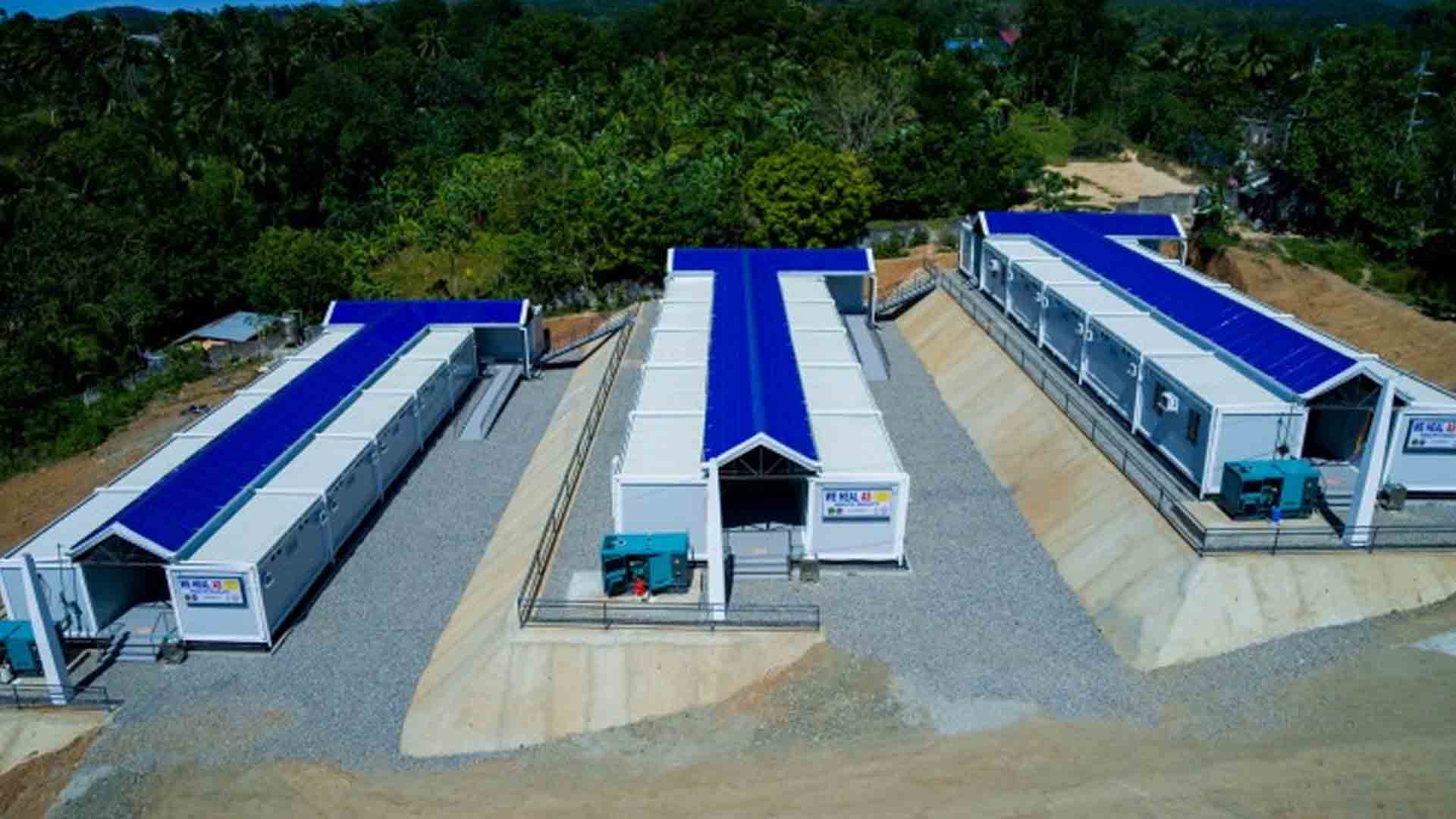 DPWH Turns Over New Isolation Facilities To Bataan Town - PAGEONE