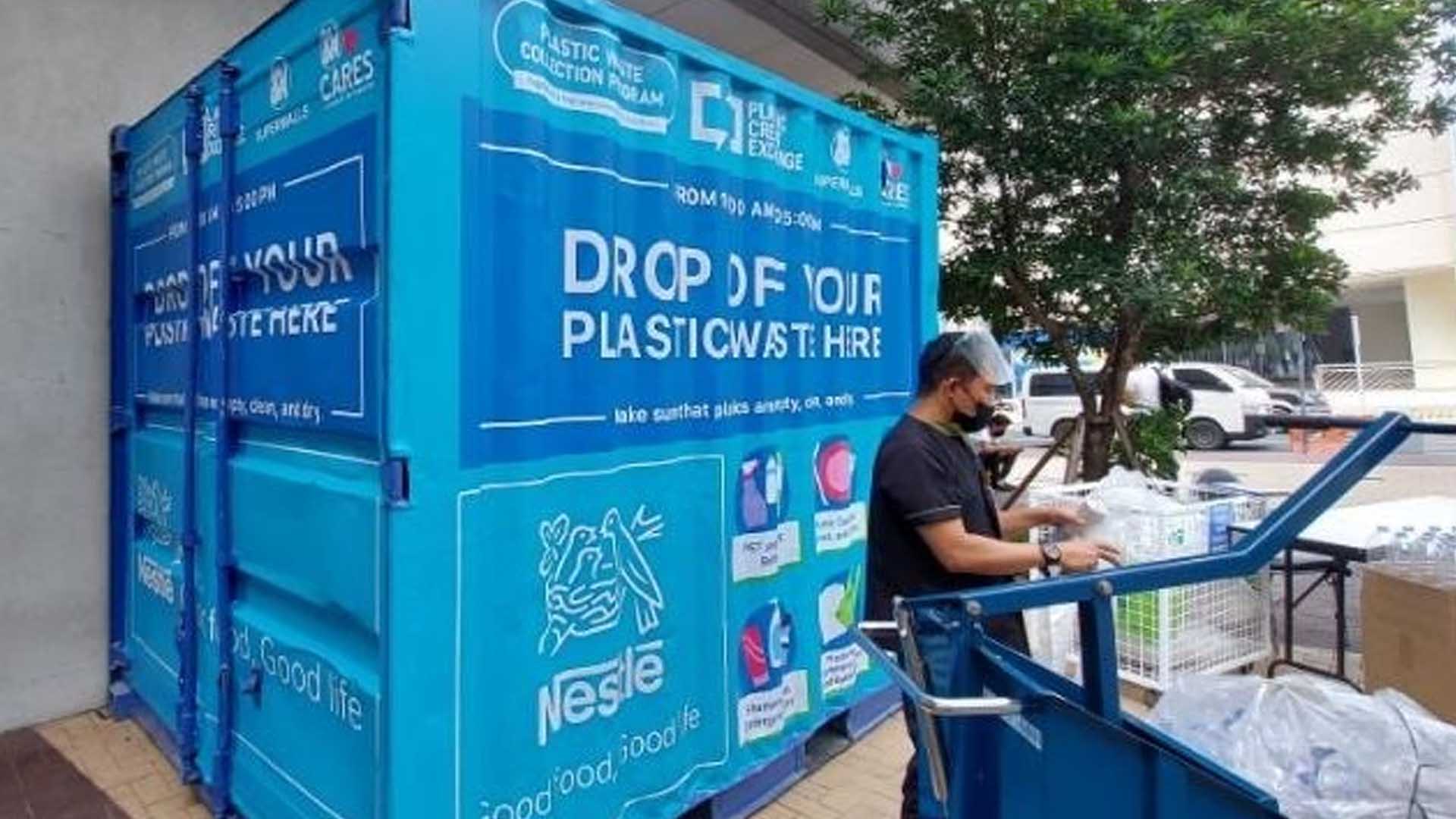 Nestlé Philippines Supports PCEx And SM Malls’ Plastic Waste Collection ...