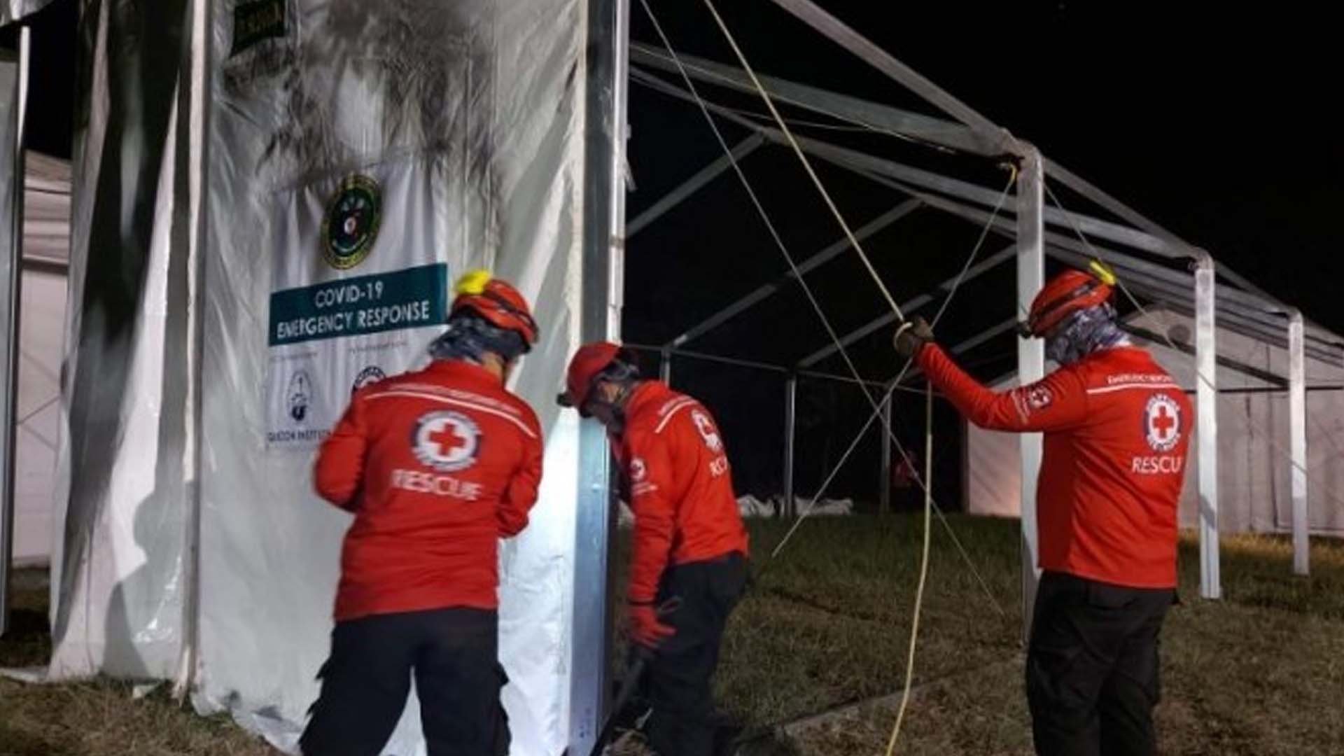 Red Cross Tents Augment NKTI Needs As Patients Surge | PAGEONE