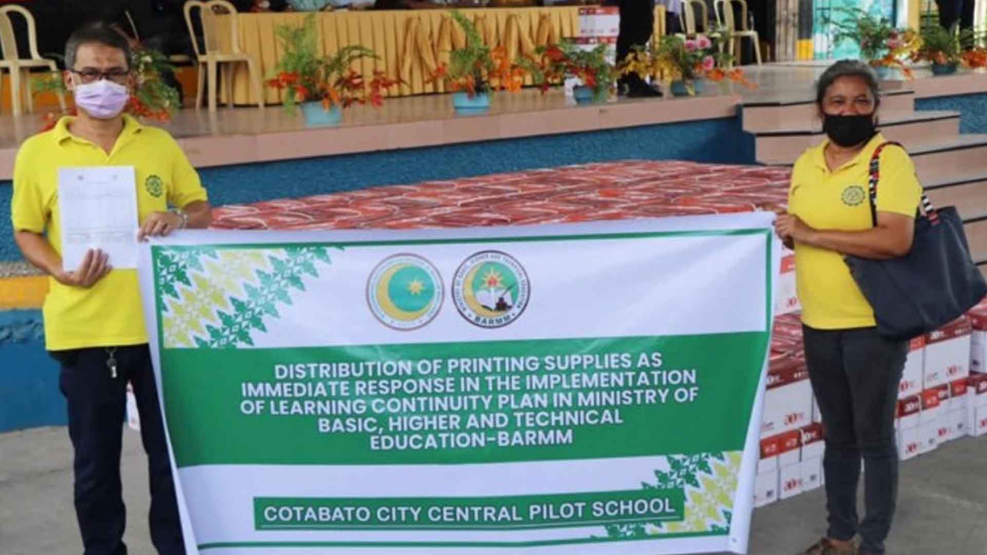 13K Boxes Of Bond Paper Sent To BARMM Schools | PAGEONE