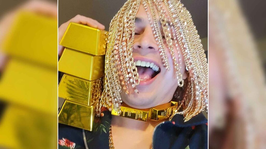 ‘Golden Hair’: Mexican Rapper Goes Viral After Getting Gold Chains ...
