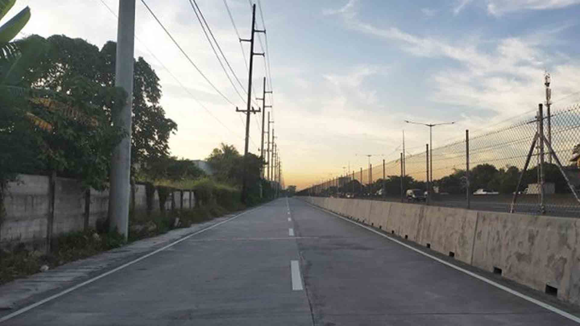 New Meycauayan East Service Road Opens To Public | PAGEONE