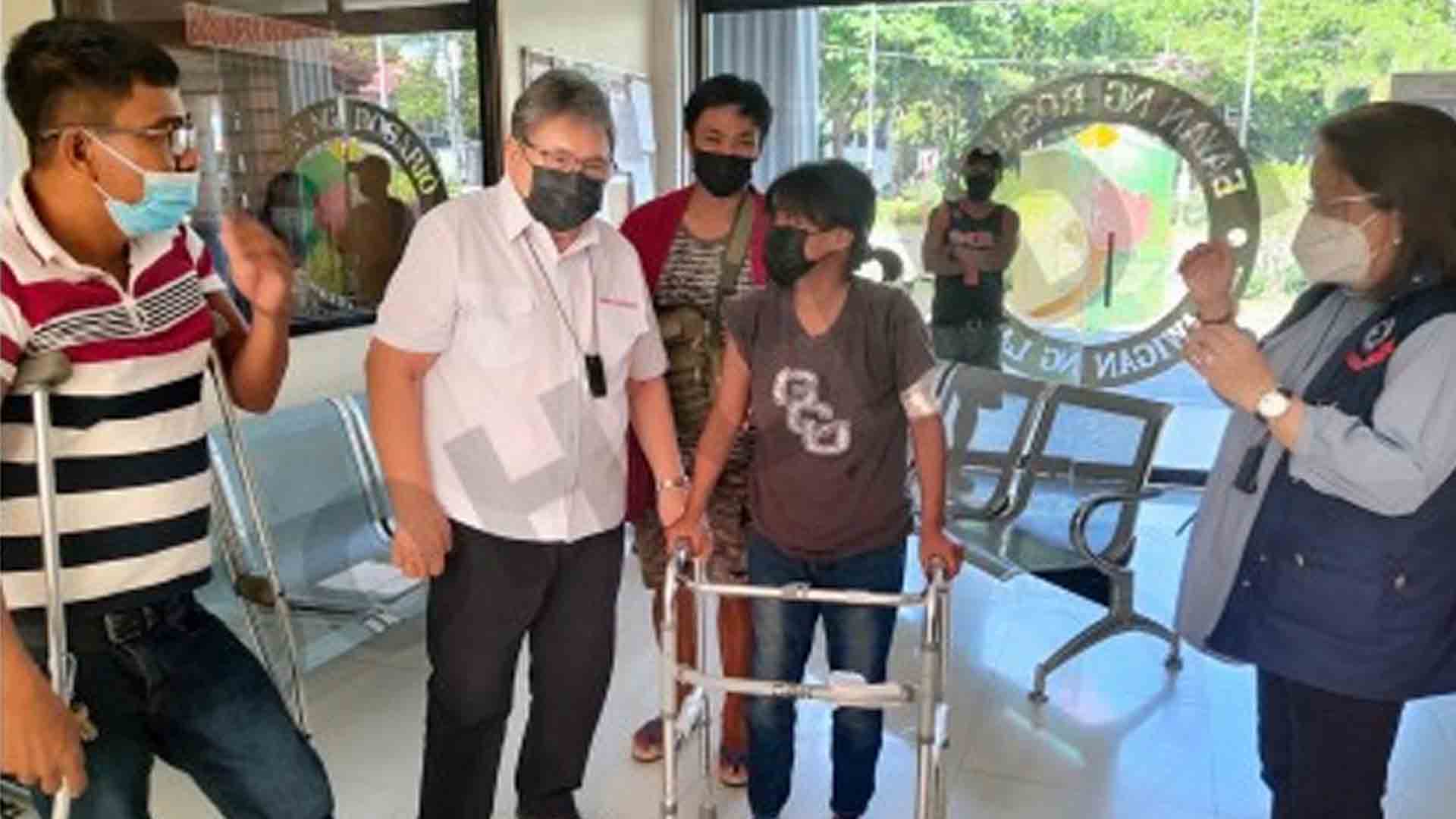 DOH Distributes Assistive Devices To La Union PWDs | PAGEONE