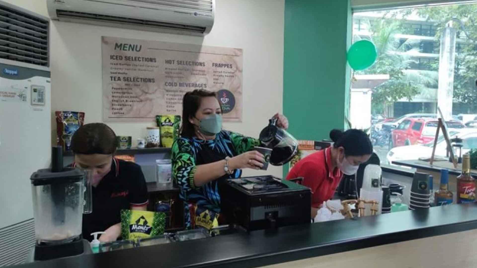 DA Kapehan Starts Featuring Homegrown Coffee, Other Drinks | PAGEONE