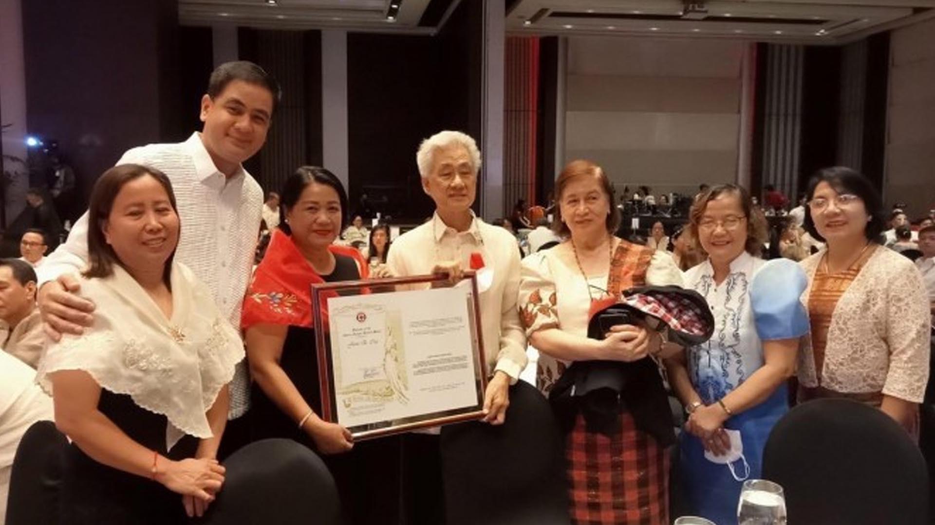 PCSO Exec Receives Red Cross Award For ‘Life-Saving Services’ | PAGEONE
