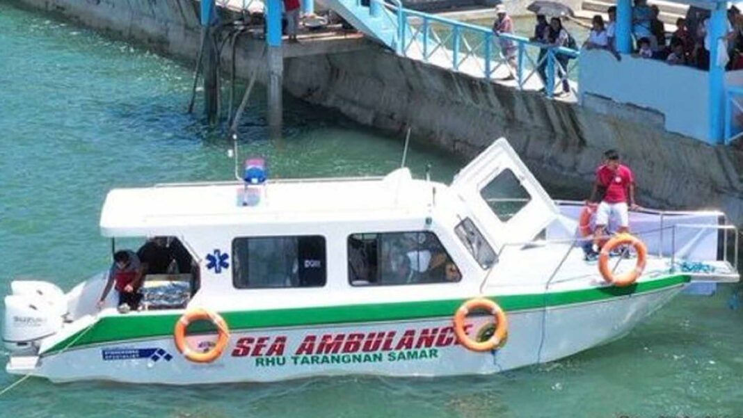 Samar Town’s Island Villages Get Sea Ambulance | PAGEONE