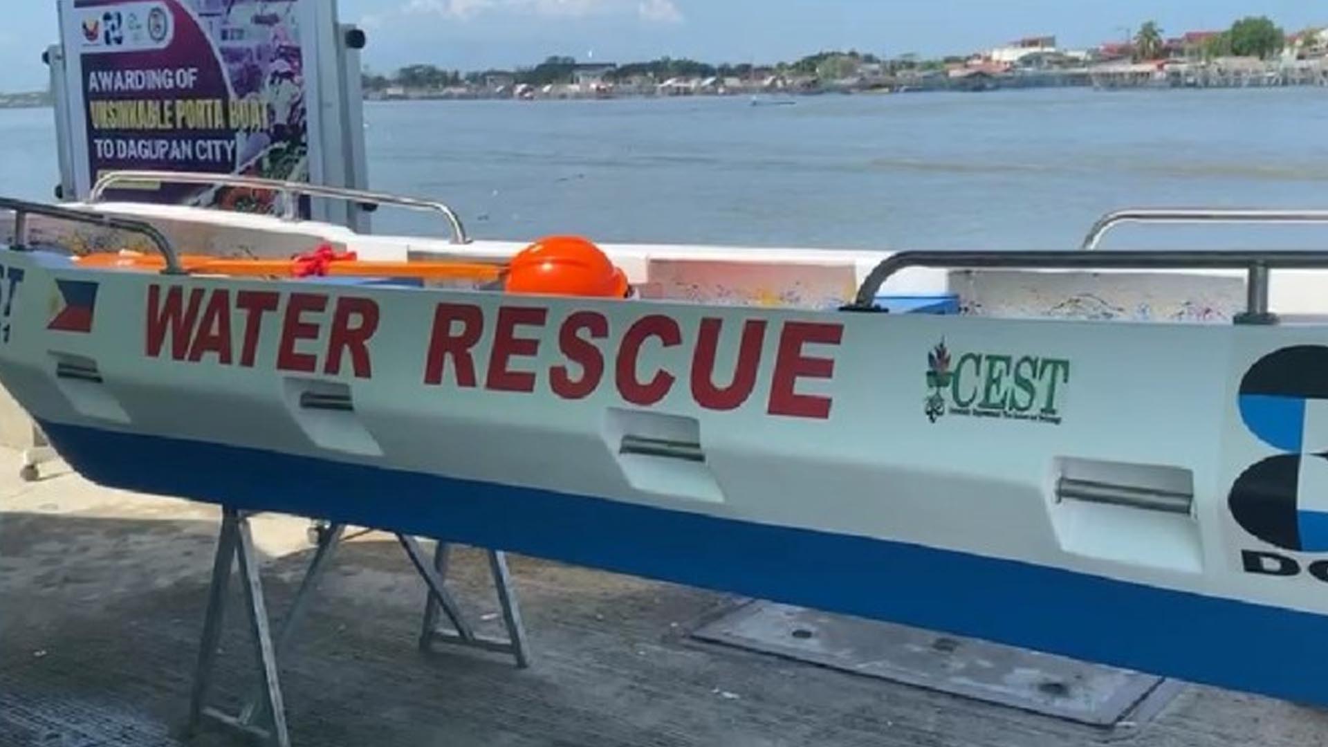DOST Turns Over ‘Unsinkable’ Rescue Boat To Dagupan Village | PAGEONE