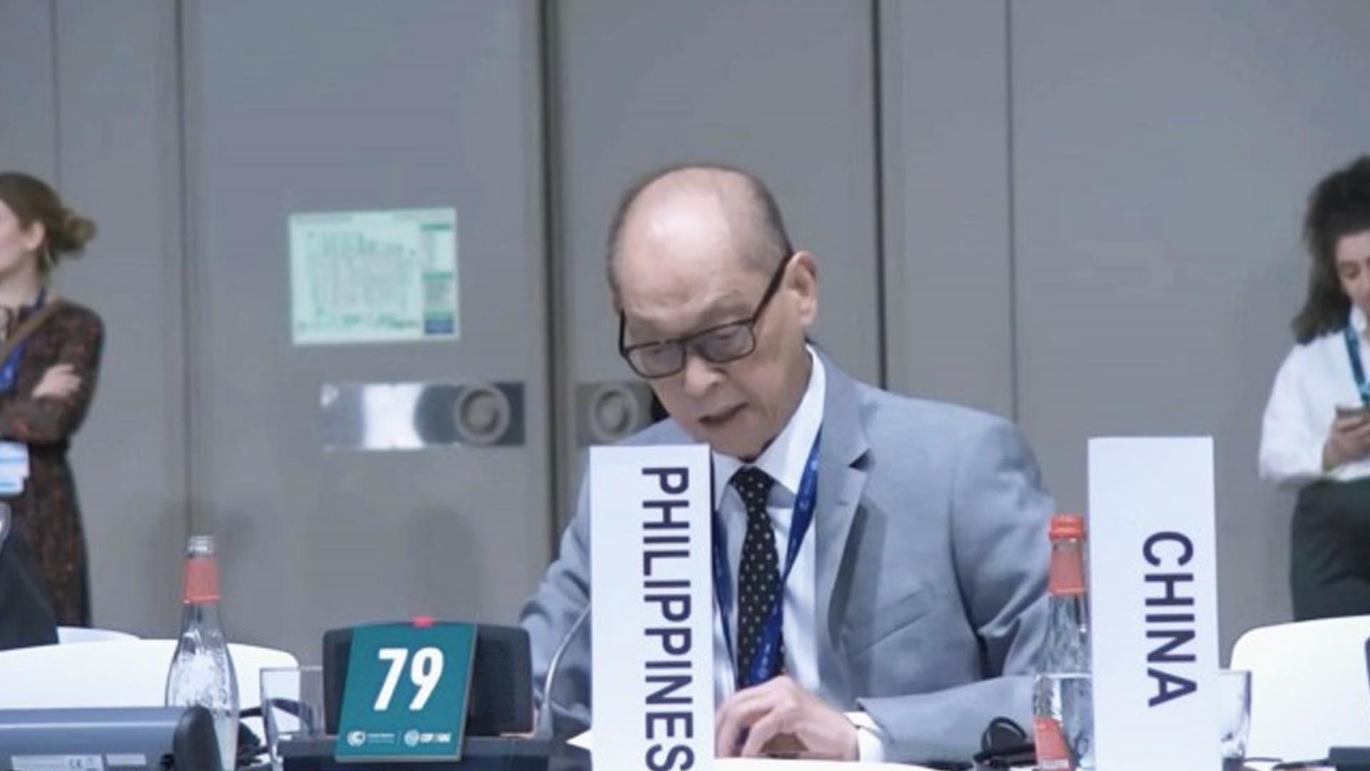 Secretary Diokno Calls For New Collective Quantified Goal On Climate ...