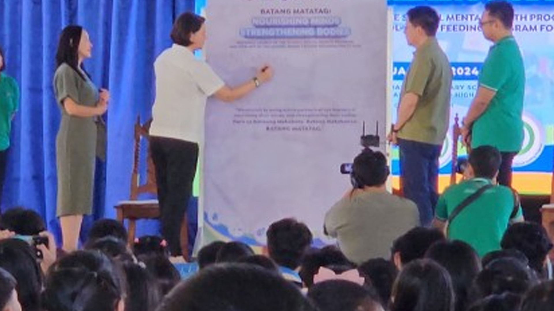 DepEd Launches Mental Health, Feeding Programs | PAGEONE