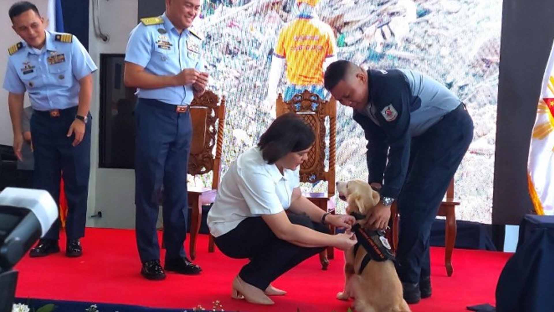 VP Sara Honors Heroism Of Rescue Dog In Davao De Oro Landslide | PAGEONE