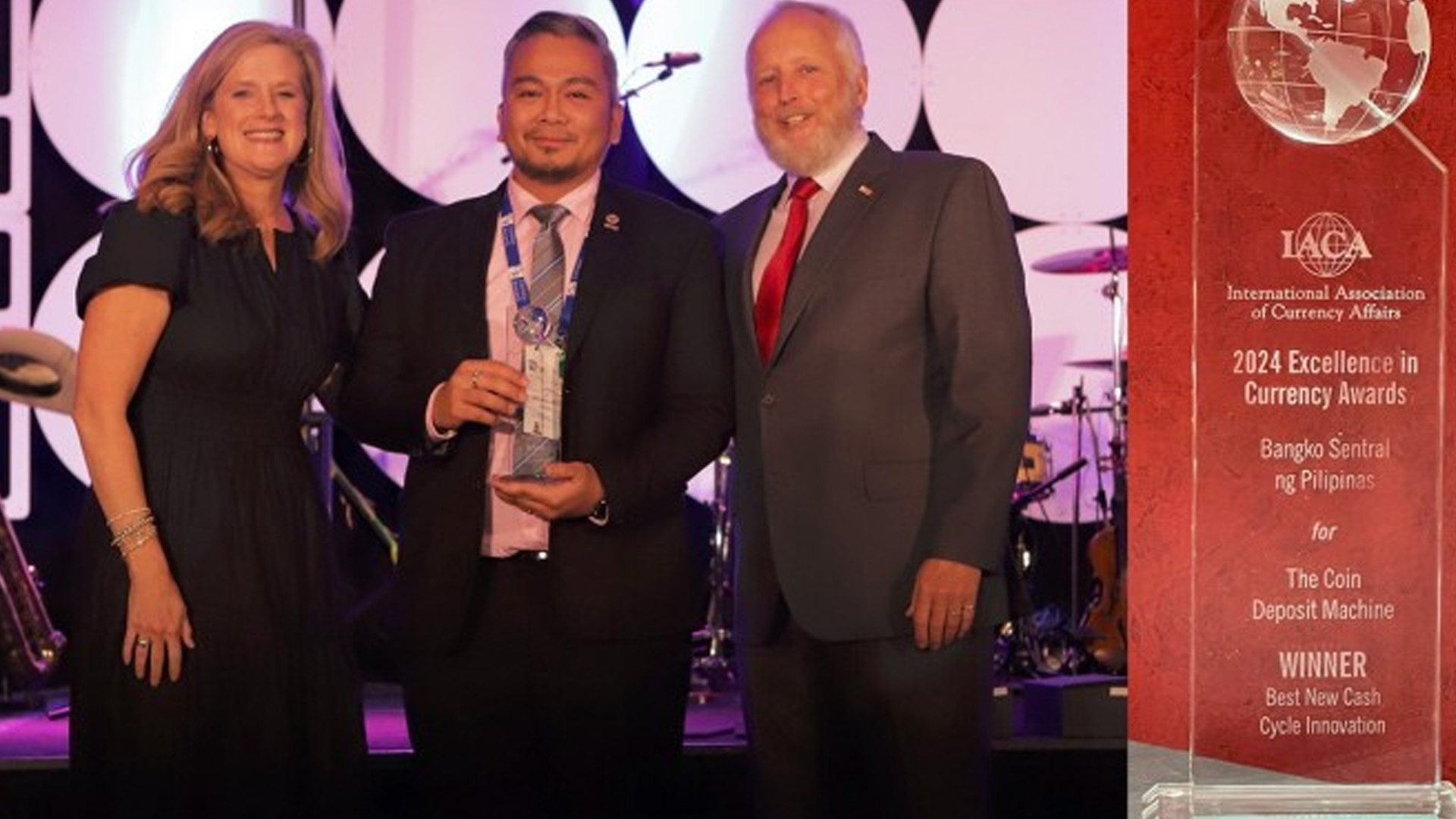 BSP Wins Award For Coin Deposit Machine Project | PAGEONE