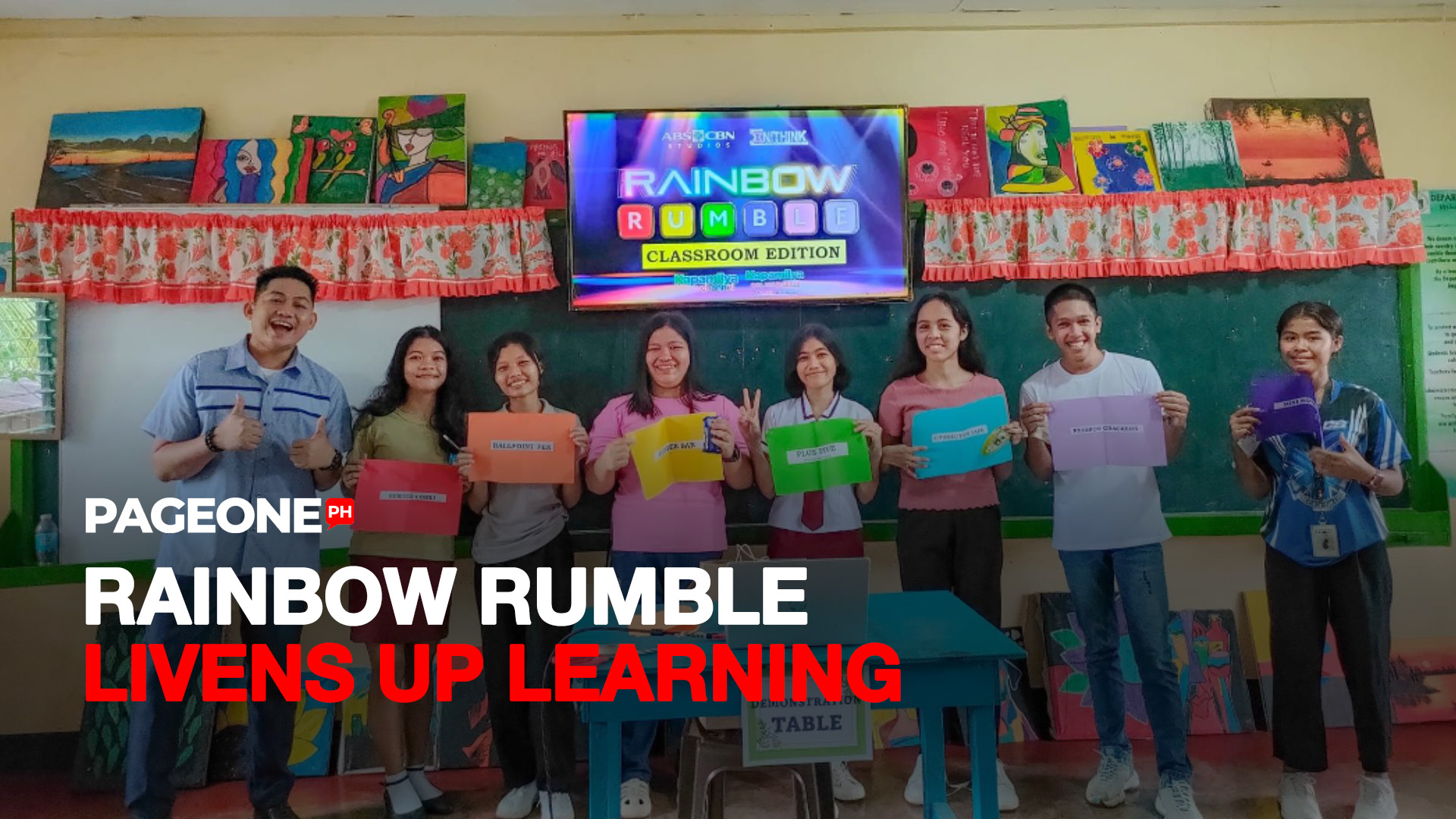 Luis Thanks Teacher For Using “Rainbow Rumble” As An Engaging Teaching ...