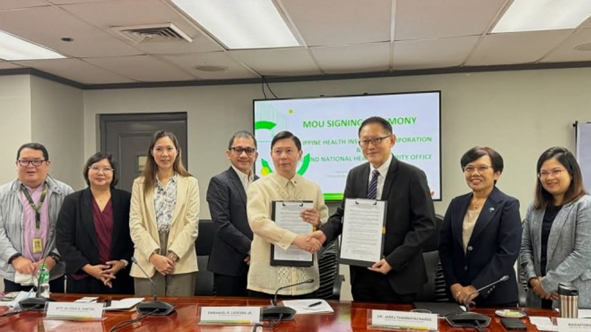 PhilHealth, Thailand Partner To Enhance Quality Healthcare System | PAGEONE