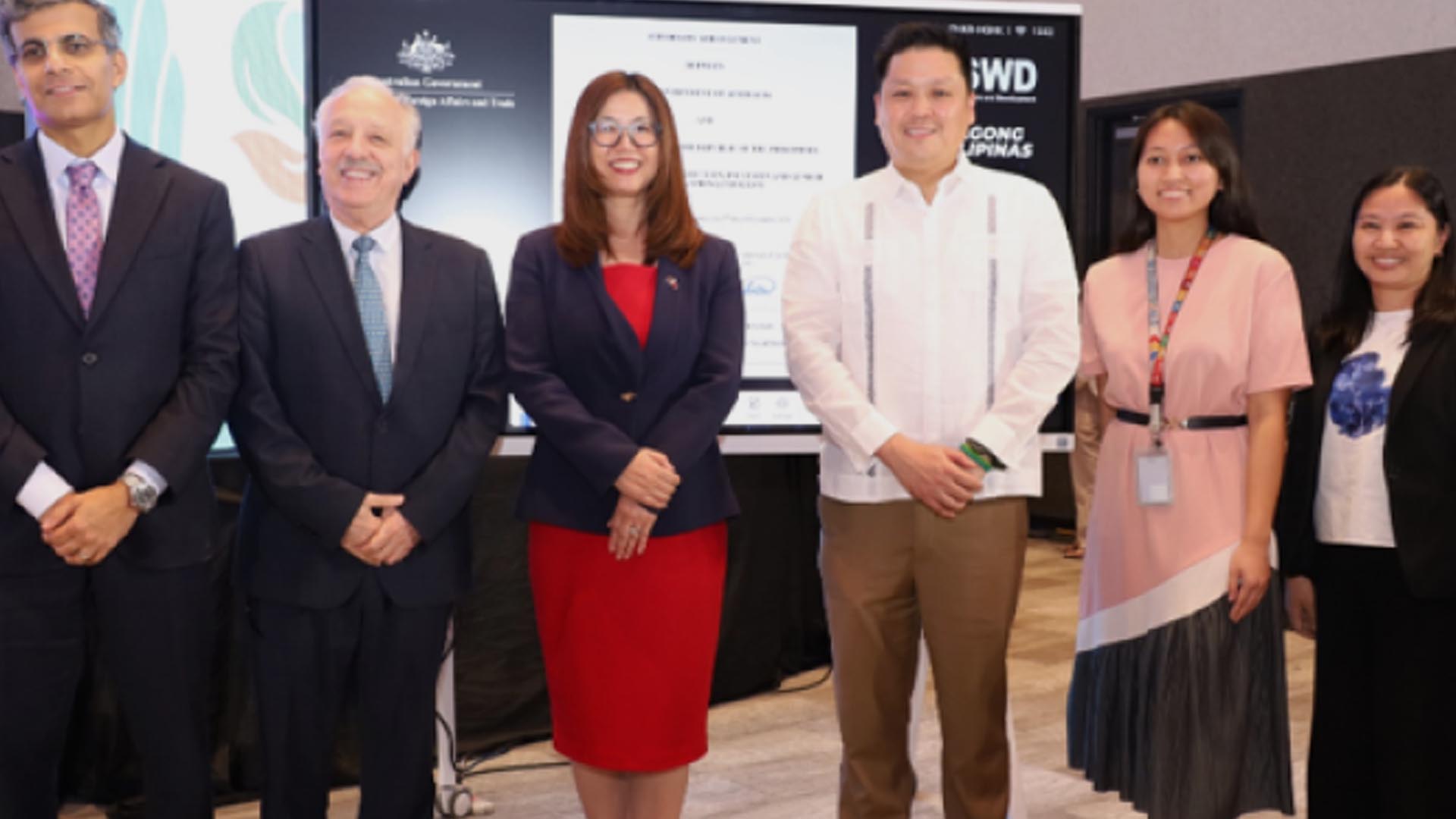 DSWD, Aussie Government Launch Social Protection, Gender Equality ...