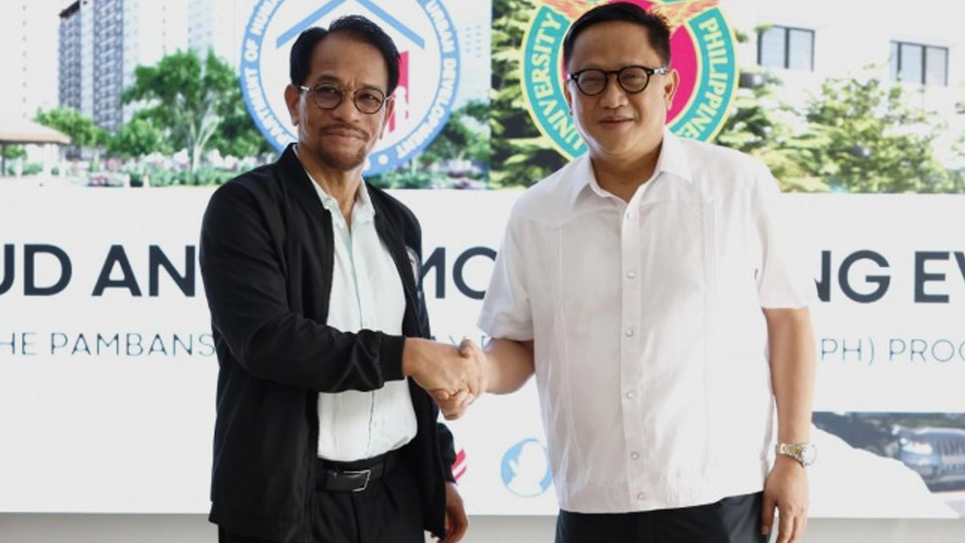 DHSUD, UP Ink Partnership Under PBBM’s 4PH Program | PAGEONE