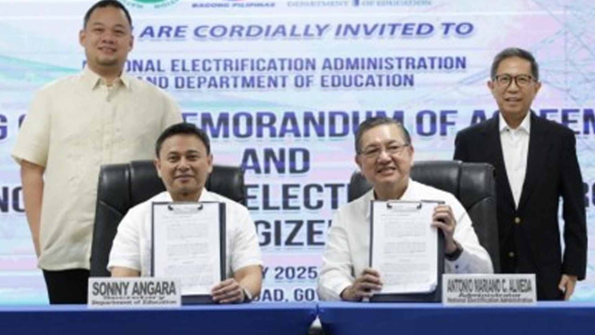 DepEd, NEA Partner To Electrify Last-Mile Schools In Philippines | PAGEONE