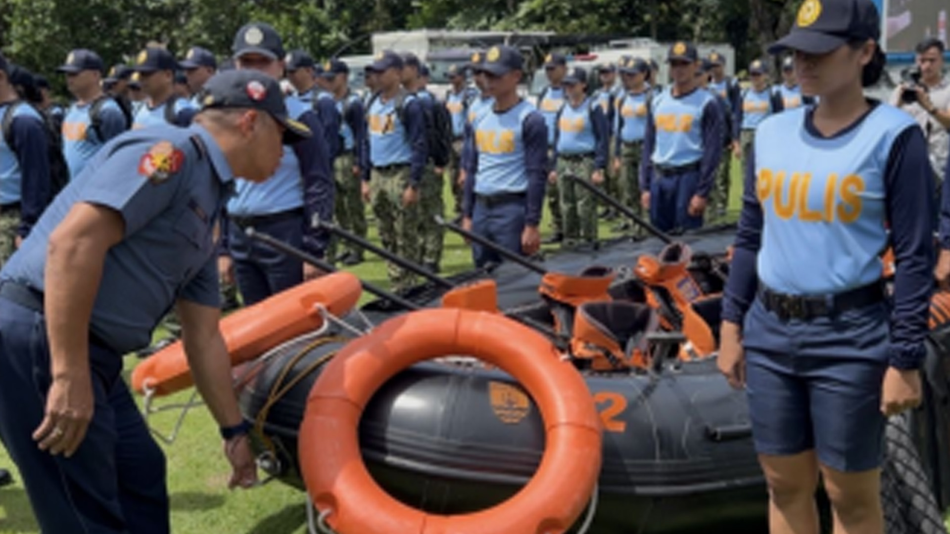 PNP-Bicol Inspects Disaster Response Equipment To Boost Preparedness ...